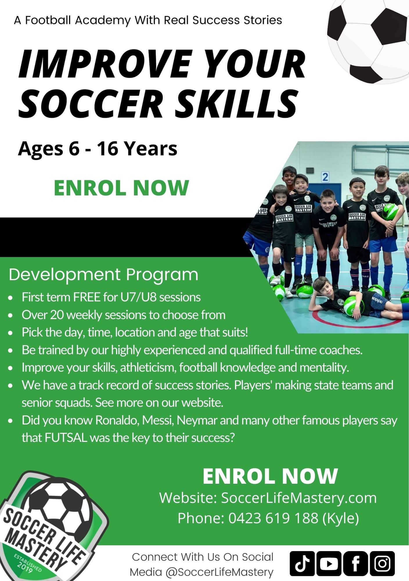 Woodville High School News - Soccer Life Mastery - Development Program ...
