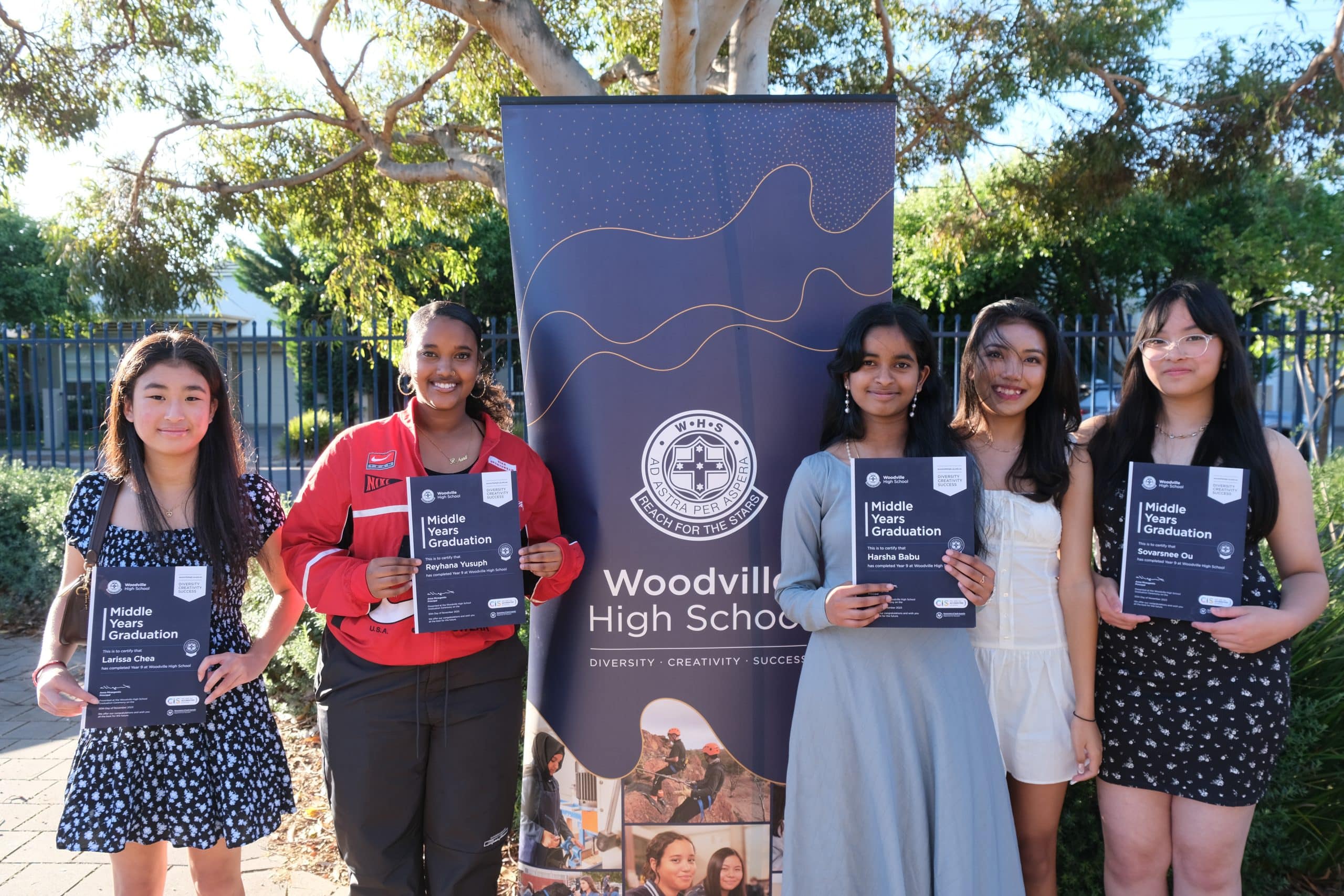 Woodville High School News - Middle Years Graduation - Middle Years
